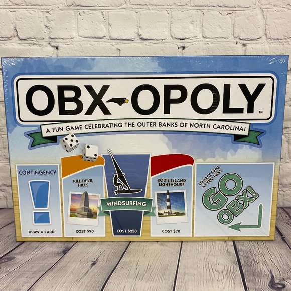 OBX | Games | Obx Opoly Obxopoly Board Game Outer Banks Nc North ...